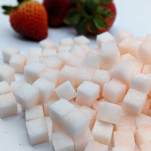 Infused Mini Sugar Cubes -50 Count Box- Handcrafted, for Tea or ...