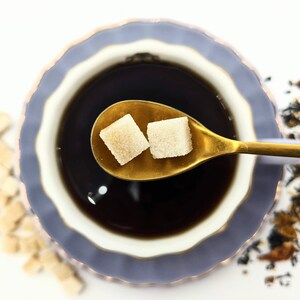 Organic MINI Cane Sugar Cubes - Handcrafted - Petite Cubes for Tea or ...