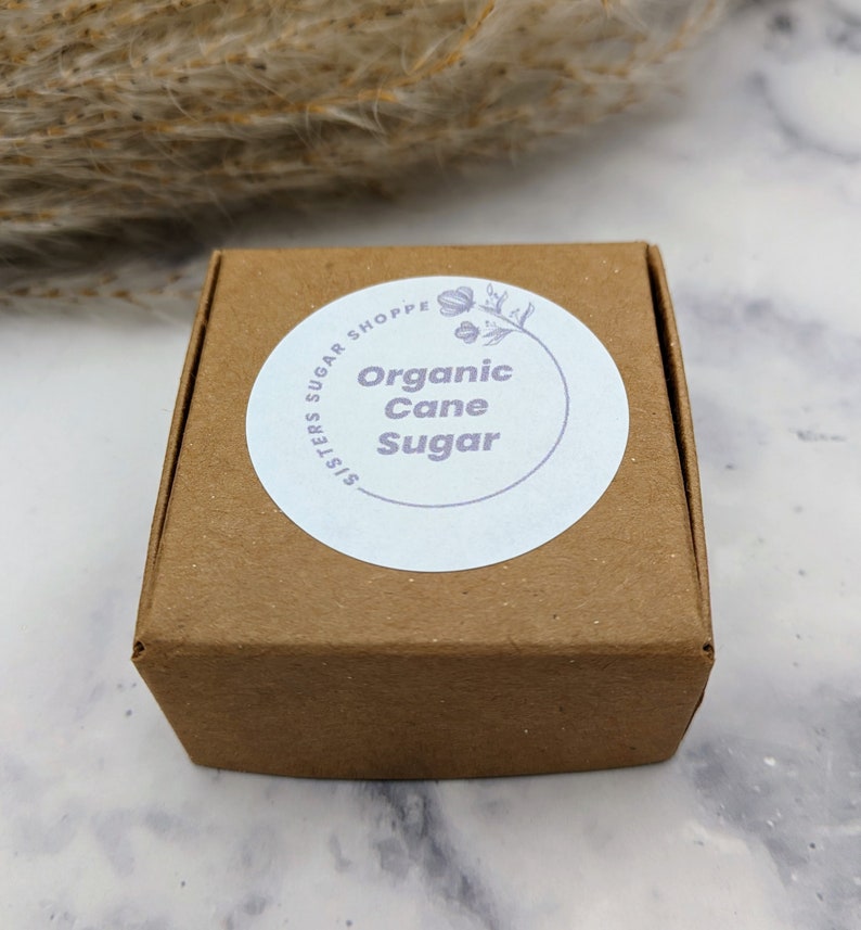 Organic MINI Cane Sugar Cubes - Handcrafted - Petite Cubes for Tea or ...