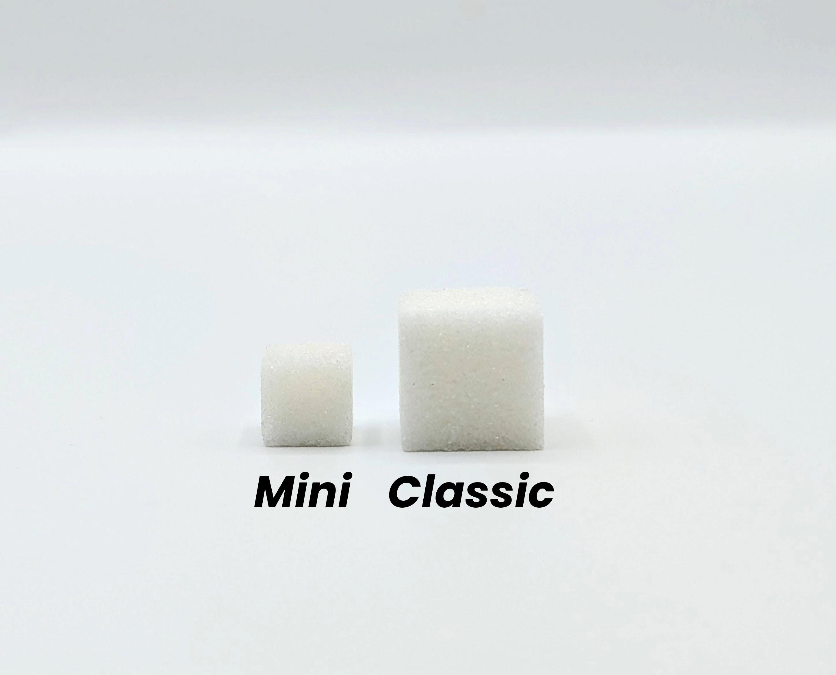 Organic MINI Cane Sugar Cubes - Handcrafted - Petite Cubes for Tea or ...