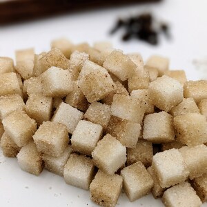 Infused Mini Sugar Cubes -50 Count Box- Handcrafted, for Tea or ...