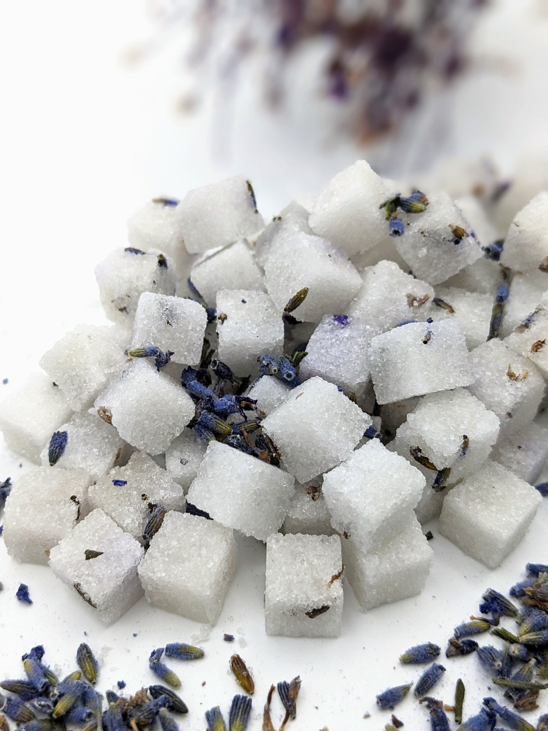 Infused Mini Sugar Cubes 50 Count Box Handcrafted, for Tea, Coffee ...