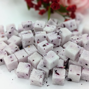 Infused MINI Sugar Cubes -50 Count Box- Handcrafted, for Tea or ...
