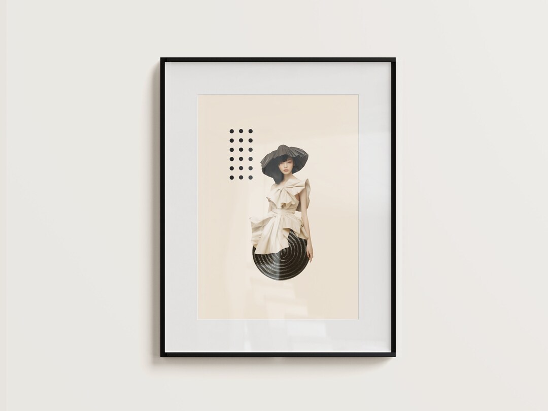 Donnina #16 - Printable Poster Digital Collage - Etsy