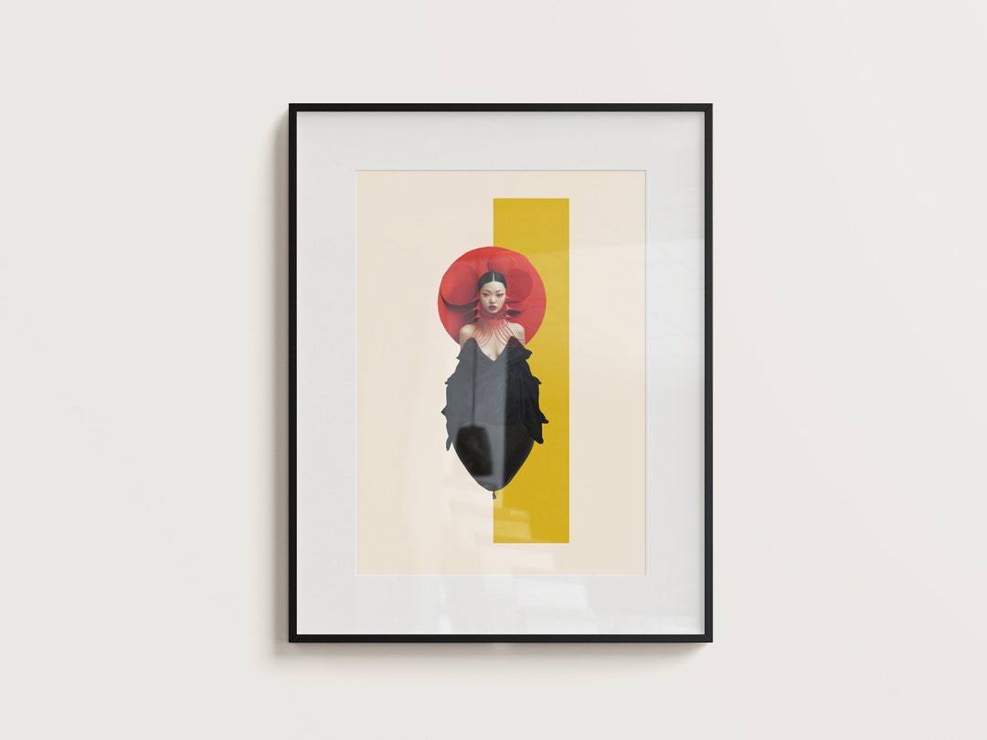 Donnina #15 - Printable Poster Digital Collage - Etsy