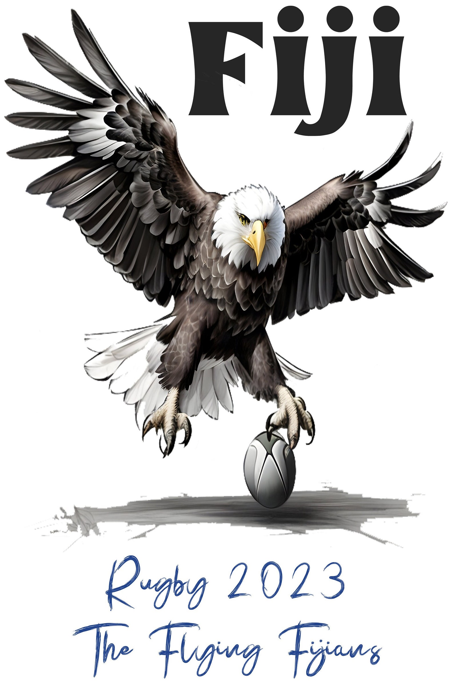 Fiji Rugby World Tournament Cup 2023 T-shirt France, Cotton Designer ...