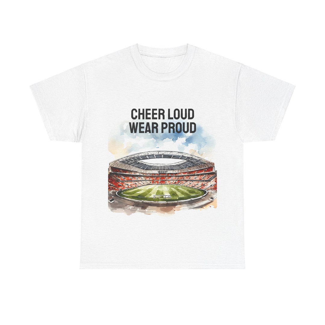 Football Stadium Clip Art Tee Game-day Spirit Shirt - Etsy