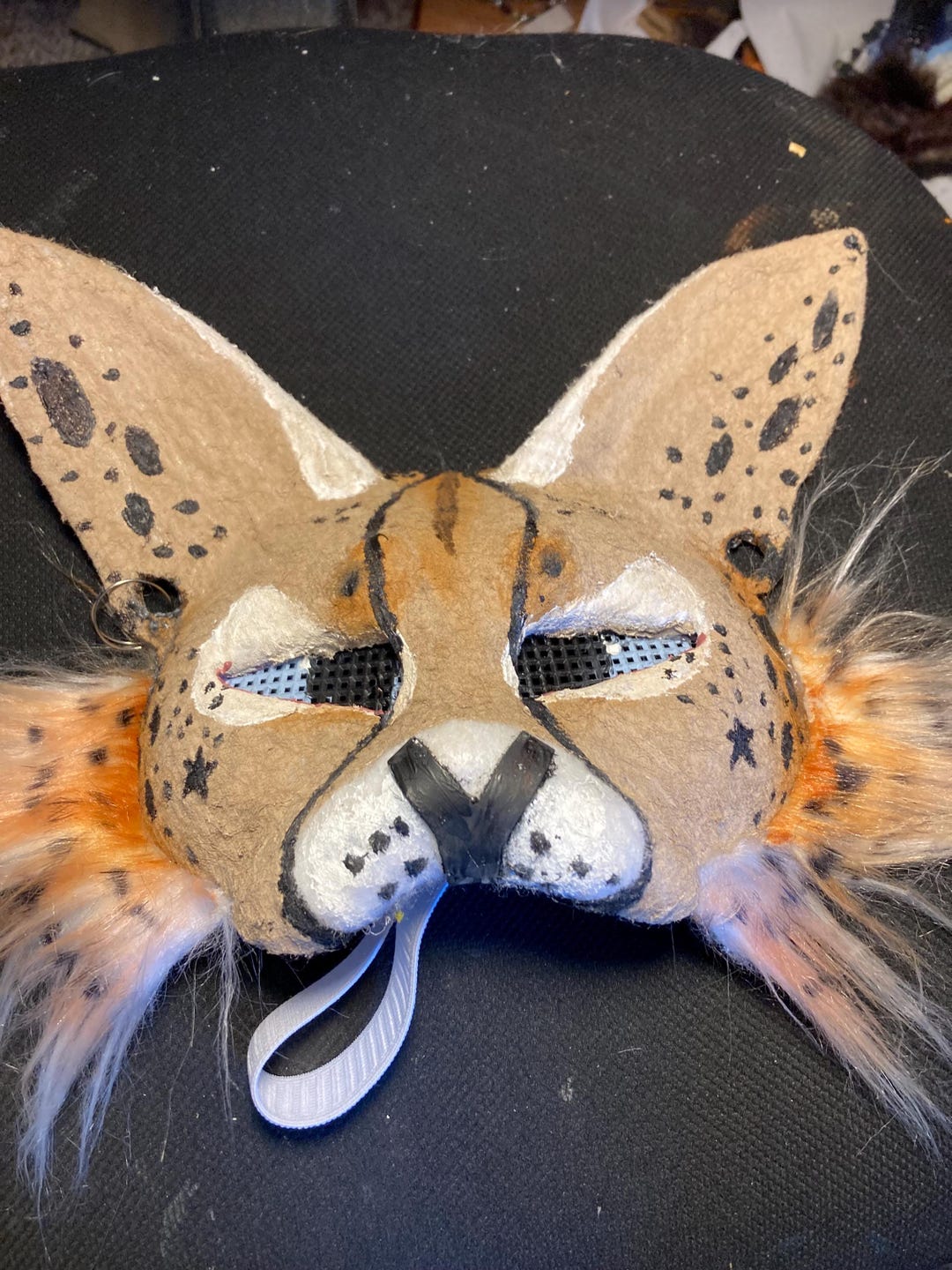 Serval Animal/therian/quadrobics Mask! - Etsy