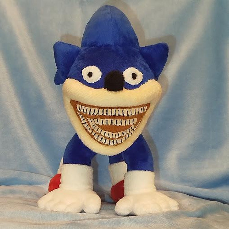 Shin Sonic Plush - Etsy