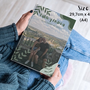 NATURE, Custom Sticker Album, Canva Template, Gift for Couples ...