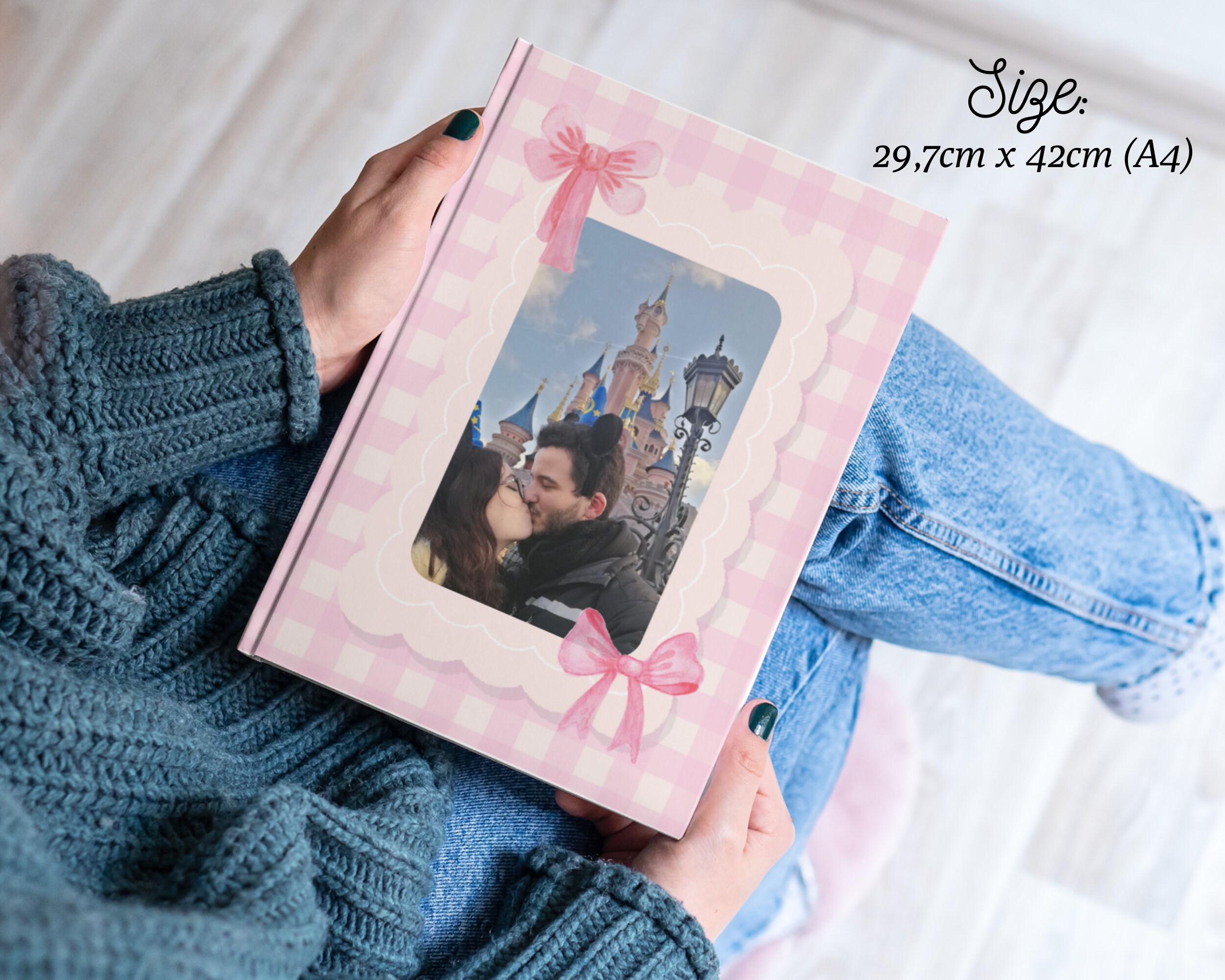 Custom Coquette Sticker Album, Canva Template, Ideal Gift for Couples ...