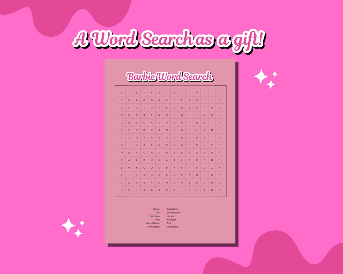 BARBIE EMOJI PICTIONARY, Barbie Card Games, Printable Party Games, Fun ...