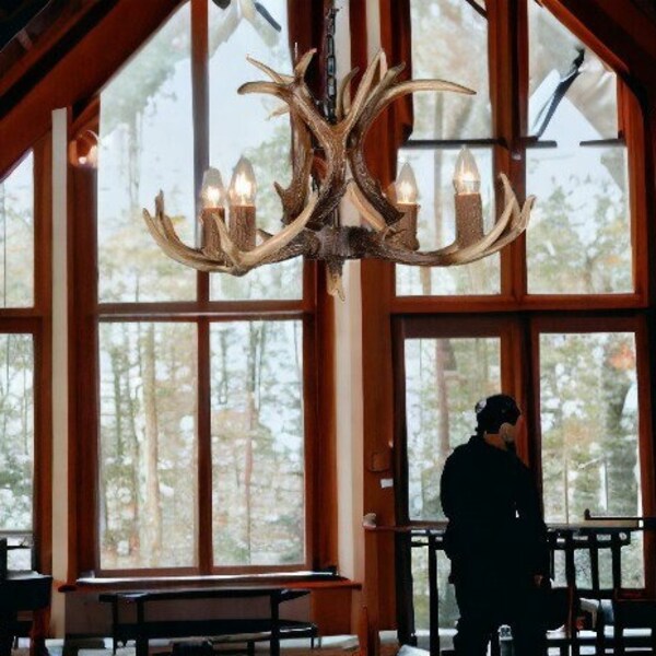 Antler Chandelier - Etsy