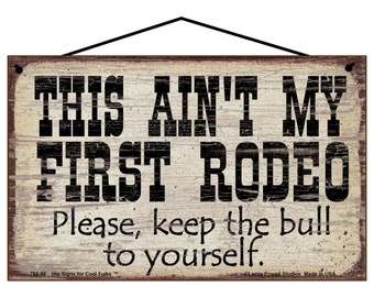 Rodeo Sign - Etsy