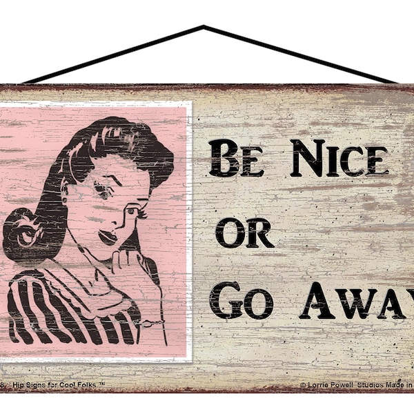 Go Away Sign - Etsy