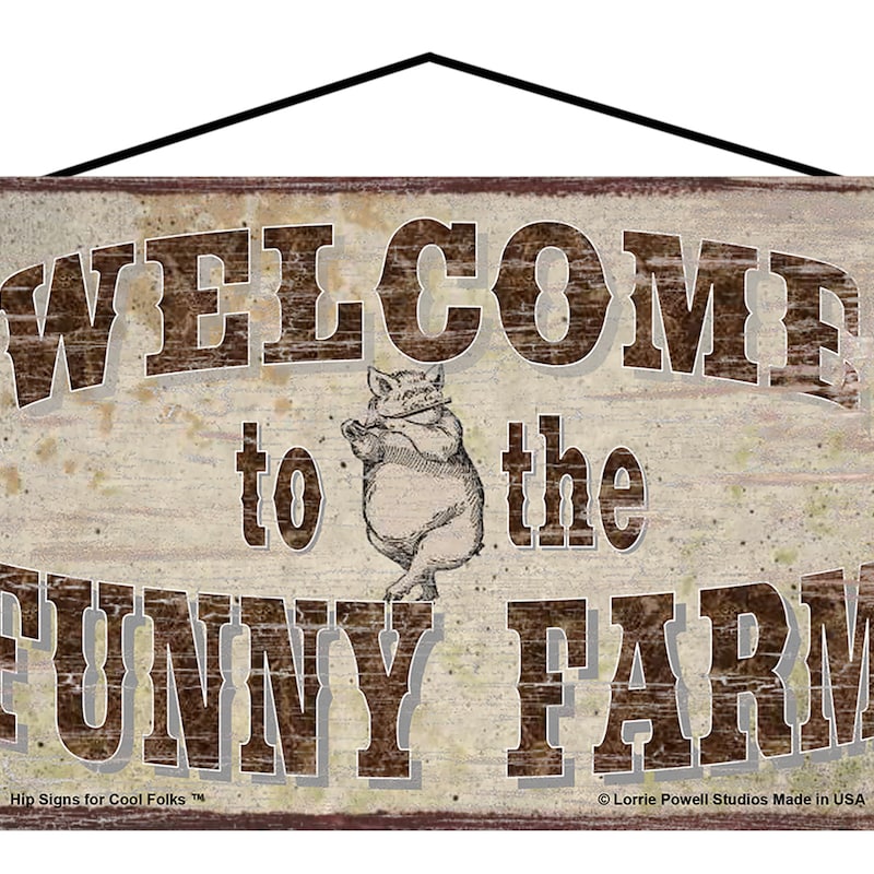Funny Welcome Sign - Etsy