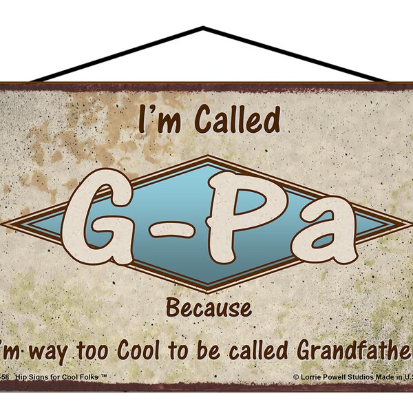 Grandpa Sign - Etsy