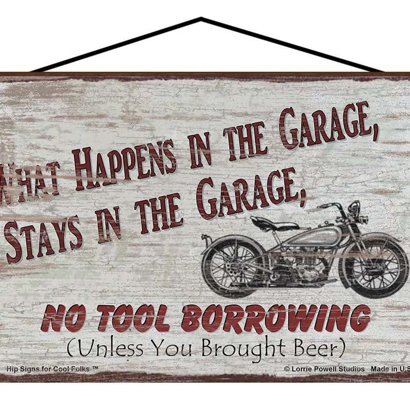 Funny Garage Signs - Etsy