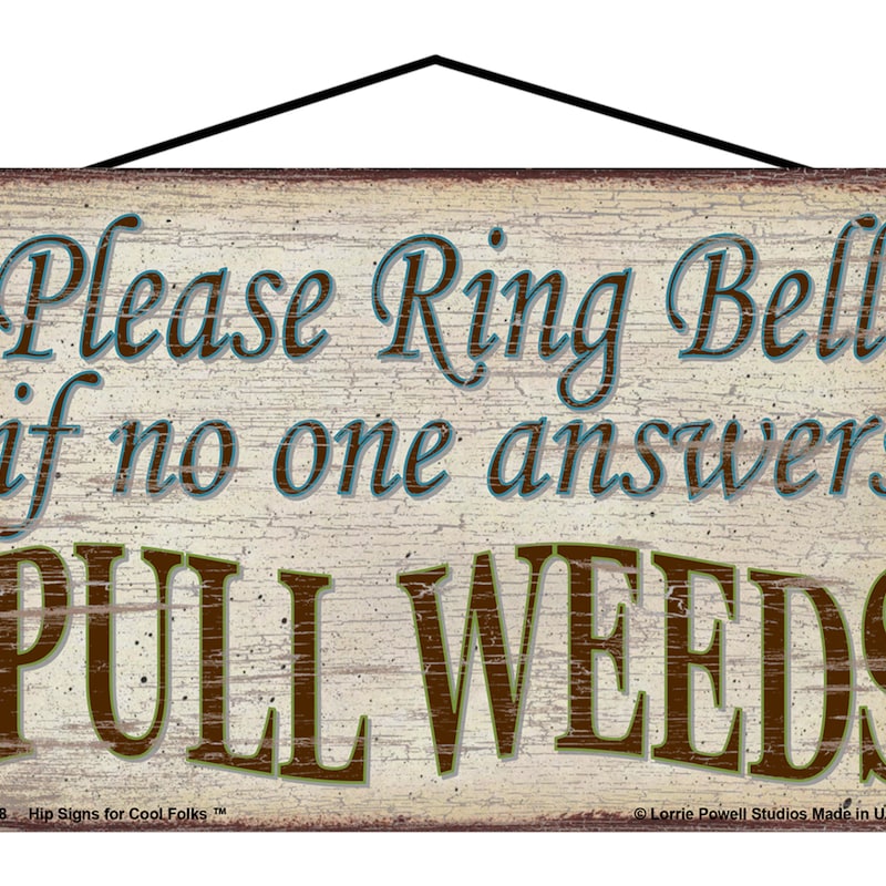 Please Ring Doorbell Sign - Etsy