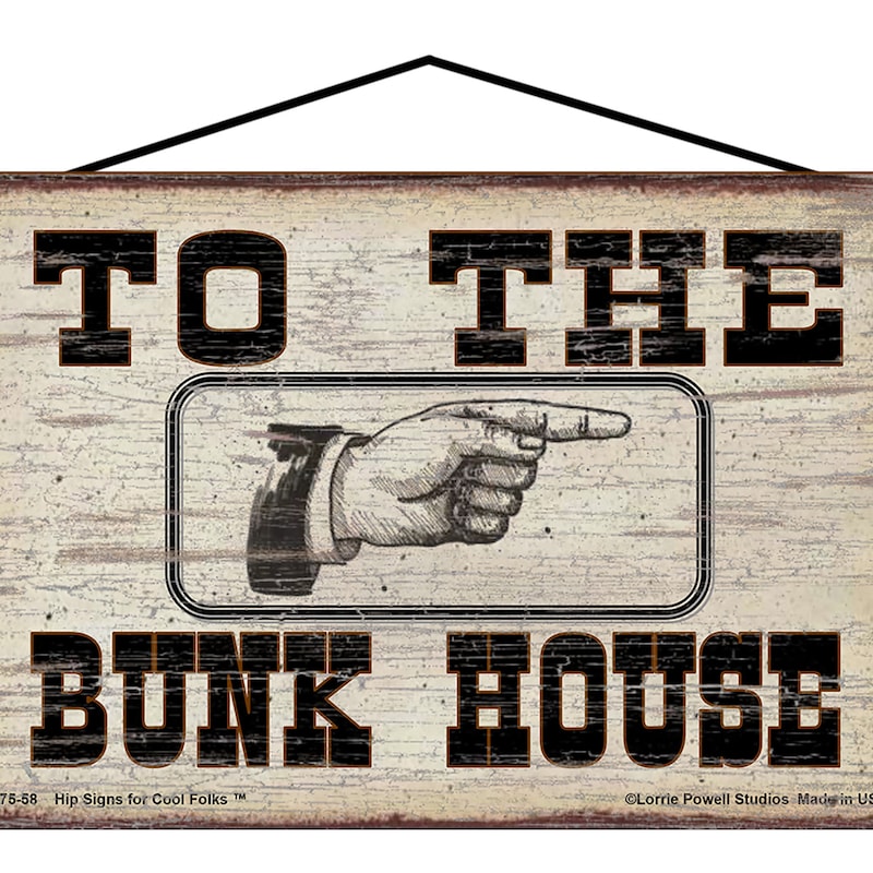 Bunkhouse Sign - Etsy
