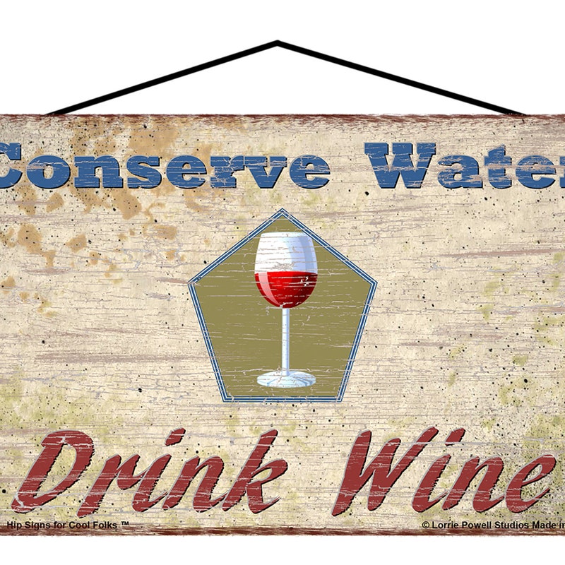 Conserve Water Sign - Etsy