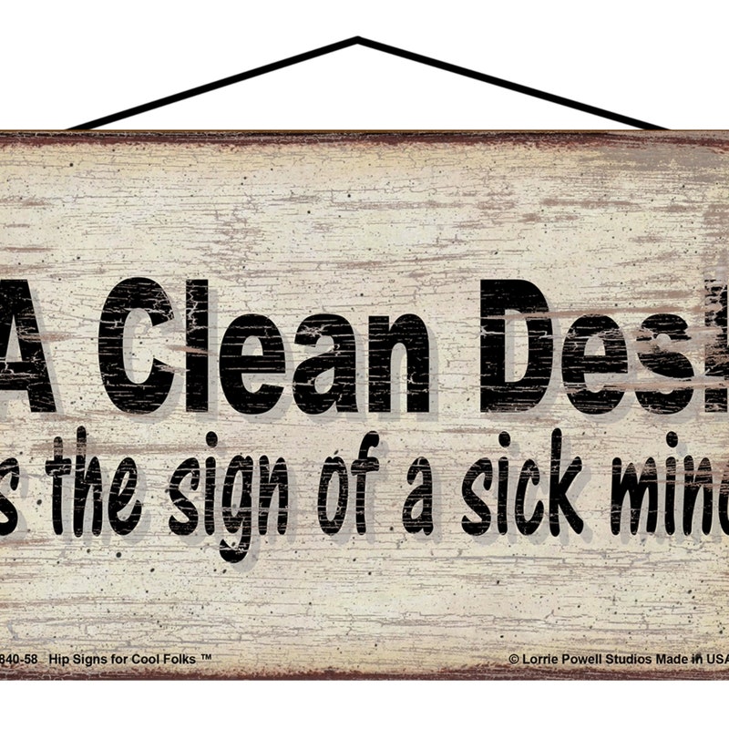 Messy House Sign - Etsy