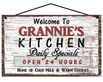 Kitchen Gnome Sign Everything is Gnome Made 12x8 Aluminum - Etsy
