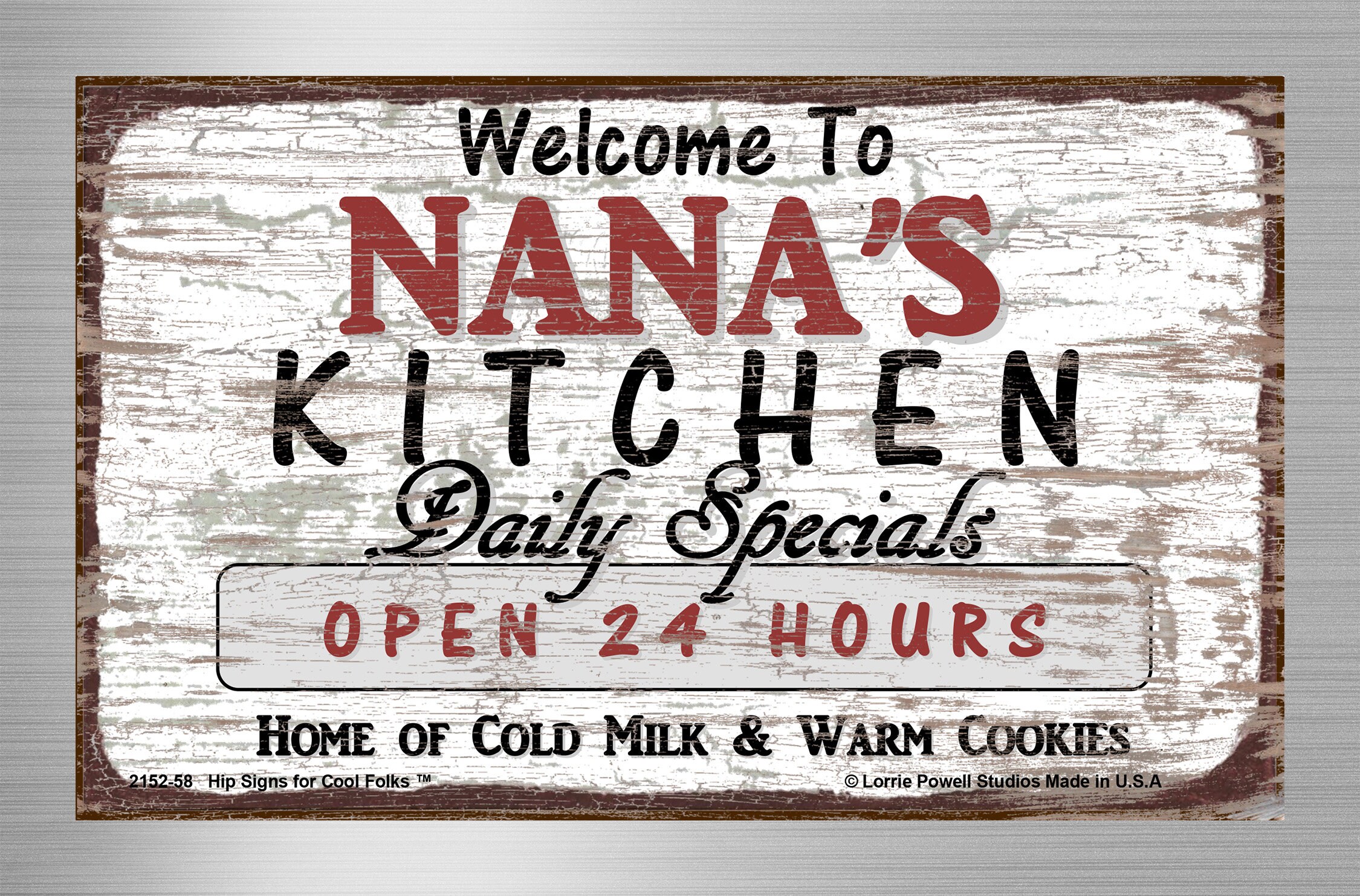 Deluxe Wood Magnet - Welcome to Grandma's Kitchen Magnetic Sign - MANY ...