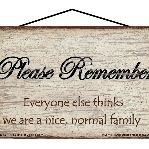 Nice Normal Family - Etsy