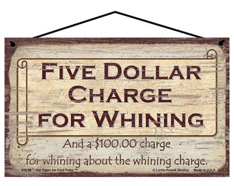 No Whining Poster No Whining Print Office Decor Stop Whining Sign ...