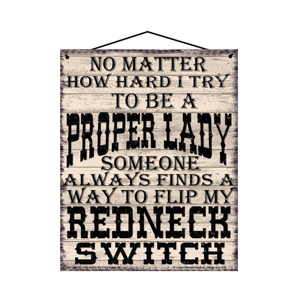 Redneck Sign - Etsy