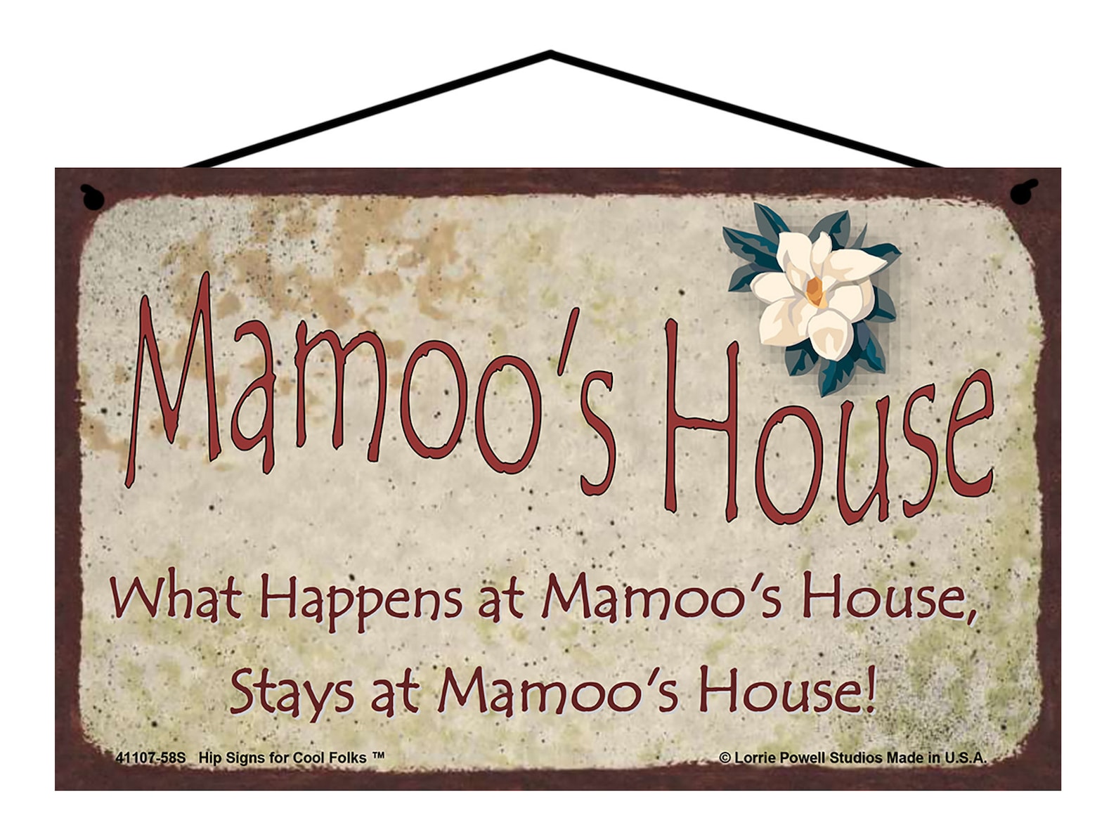Mamoo's House Sign - What Happens at Mamoo's House Stays at Mamoo's ...
