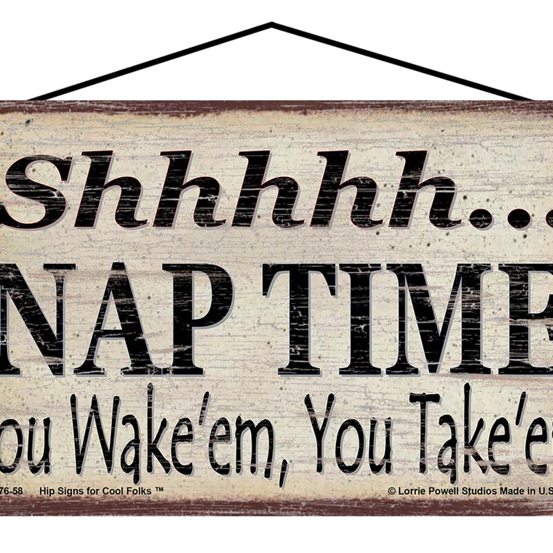 Napping Sign - Etsy