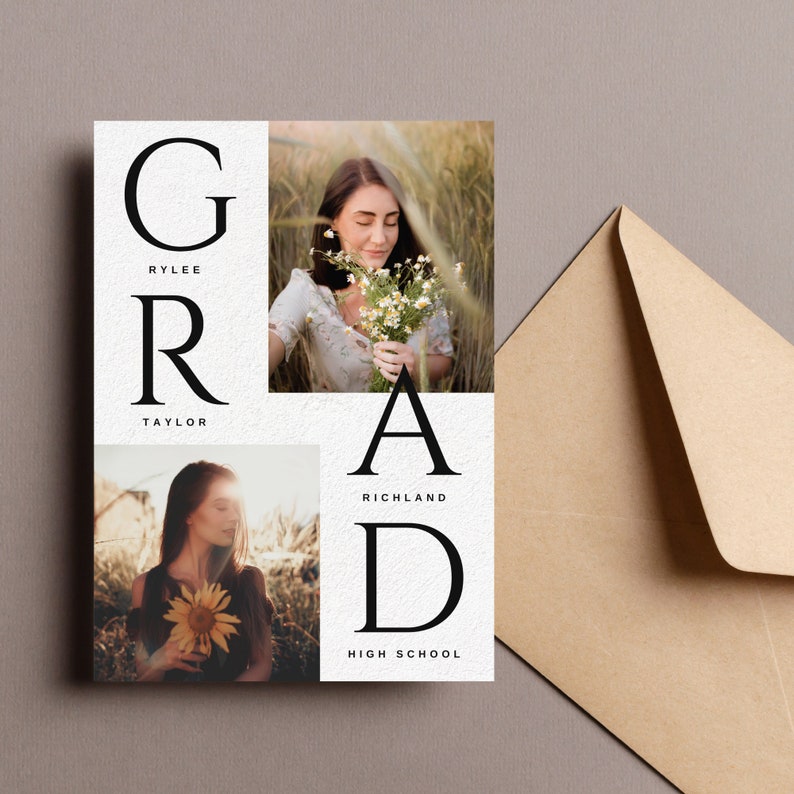 God is Good Graduation Announcement Template, Christian Grad Party Open ...