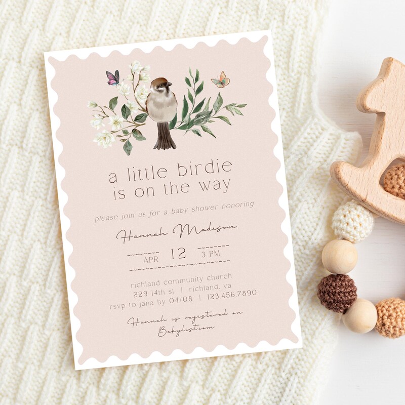 Bird Baby Shower - Etsy