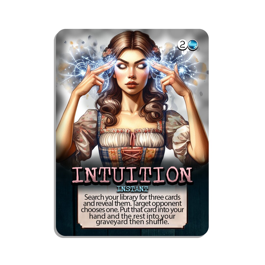 Intuition Custom Proxy MTG Proxies - Etsy