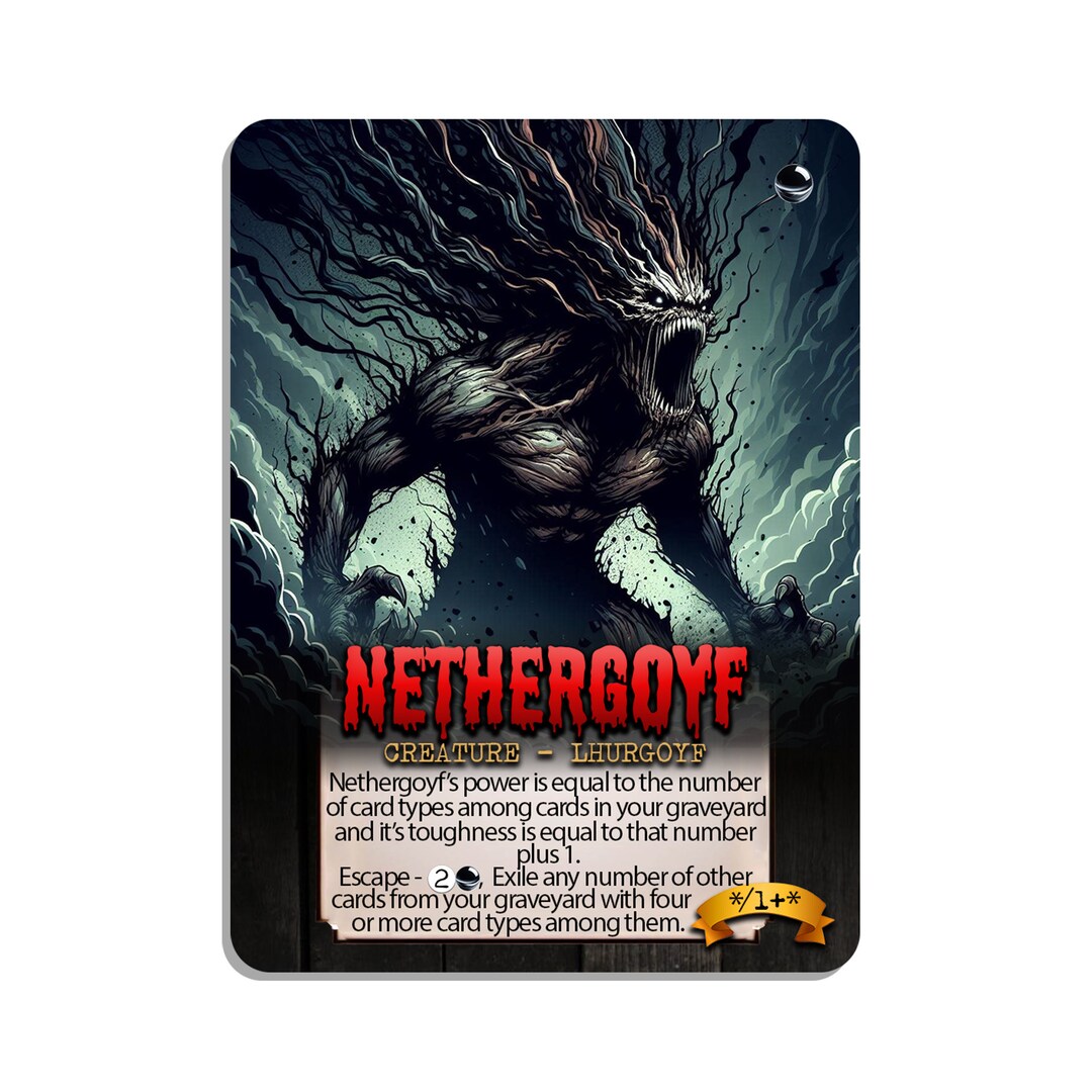 Nethergoyf Custom Proxy MTG - Etsy