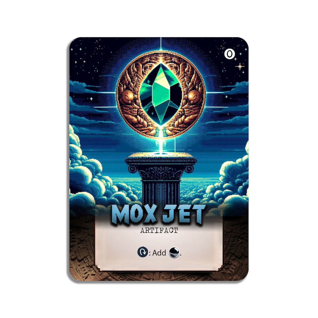 Mox Jet Custom Proxy MTG - Etsy