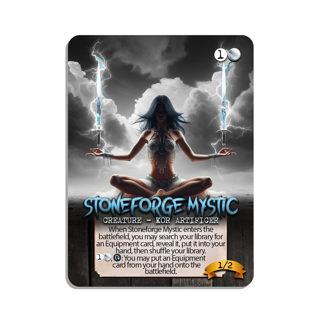 Stoneforge Mystic Custom Proxy MTG - Etsy