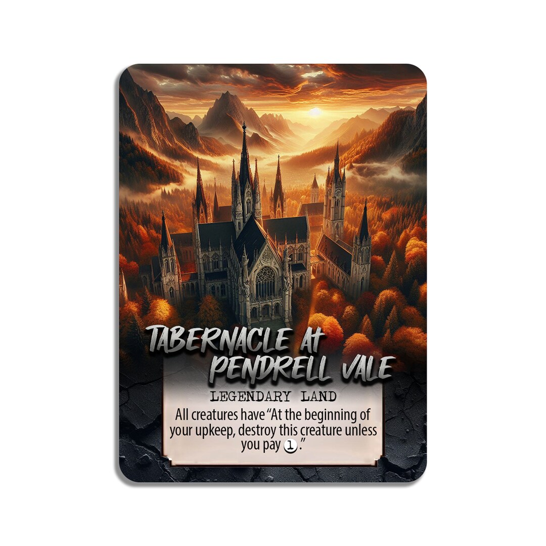 Tabernacle at Pendrell Vale Custom Proxy MTG - Etsy