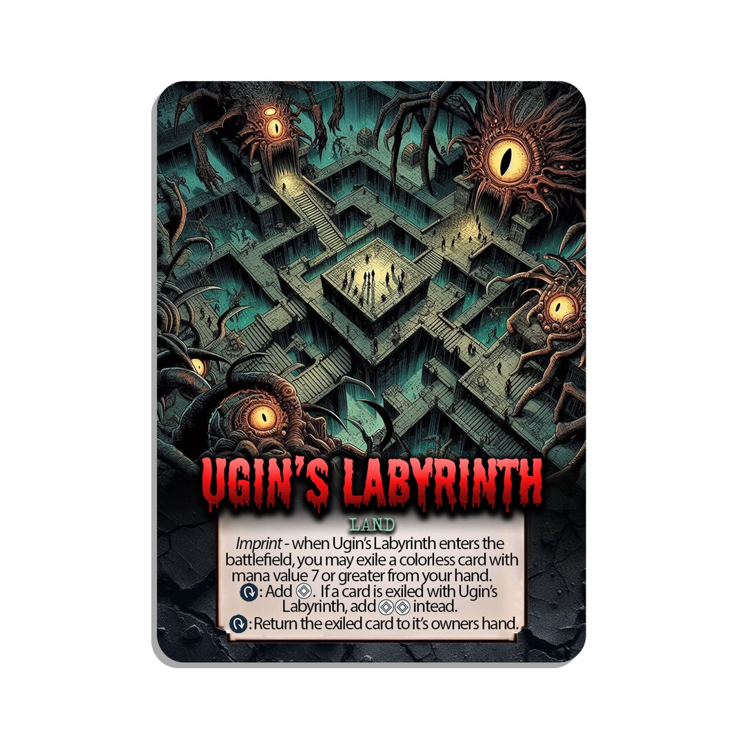 Ugin's Labyrinth Custom Proxy MTG Proxies - Etsy