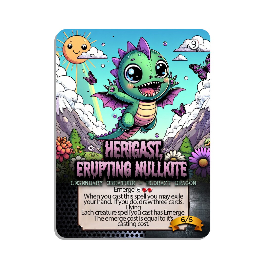 Herigast, Erupting Nullkite Custom Proxy MTG - Etsy