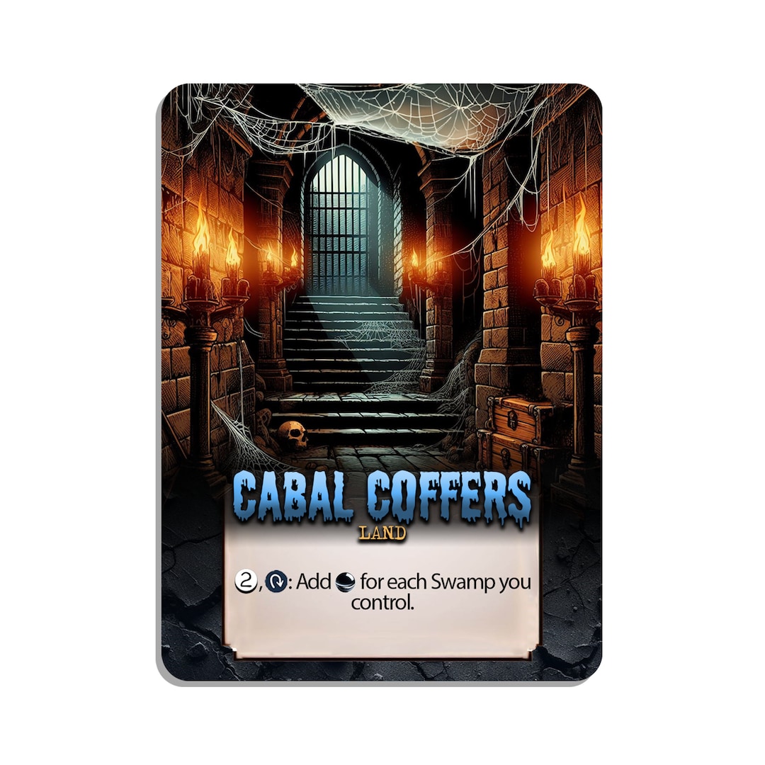 Cabal Coffers Custom Proxy MTG - Etsy