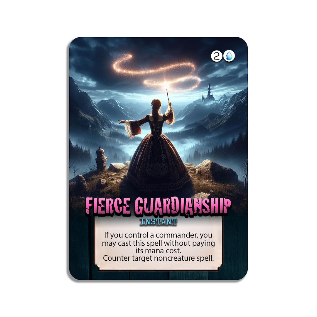 Fierce Guardianship Custom MTG Proxy - Etsy