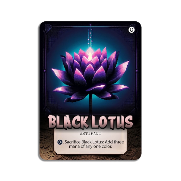 Black Lotus - Etsy