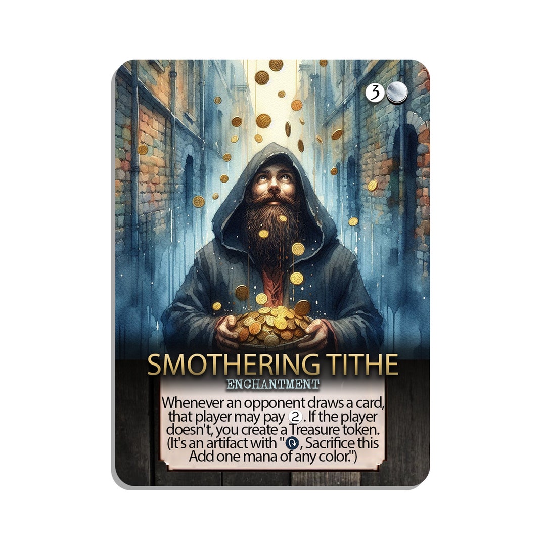 Smothering Tithe Custom Proxy MTG - Etsy