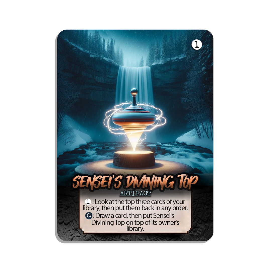 Sensei's Diving Top Custom Proxy MTG - Etsy