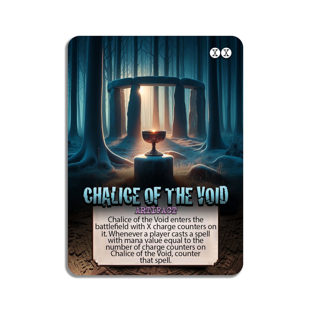 Chalice of the Void Custom MTG Proxy Proxies - Etsy