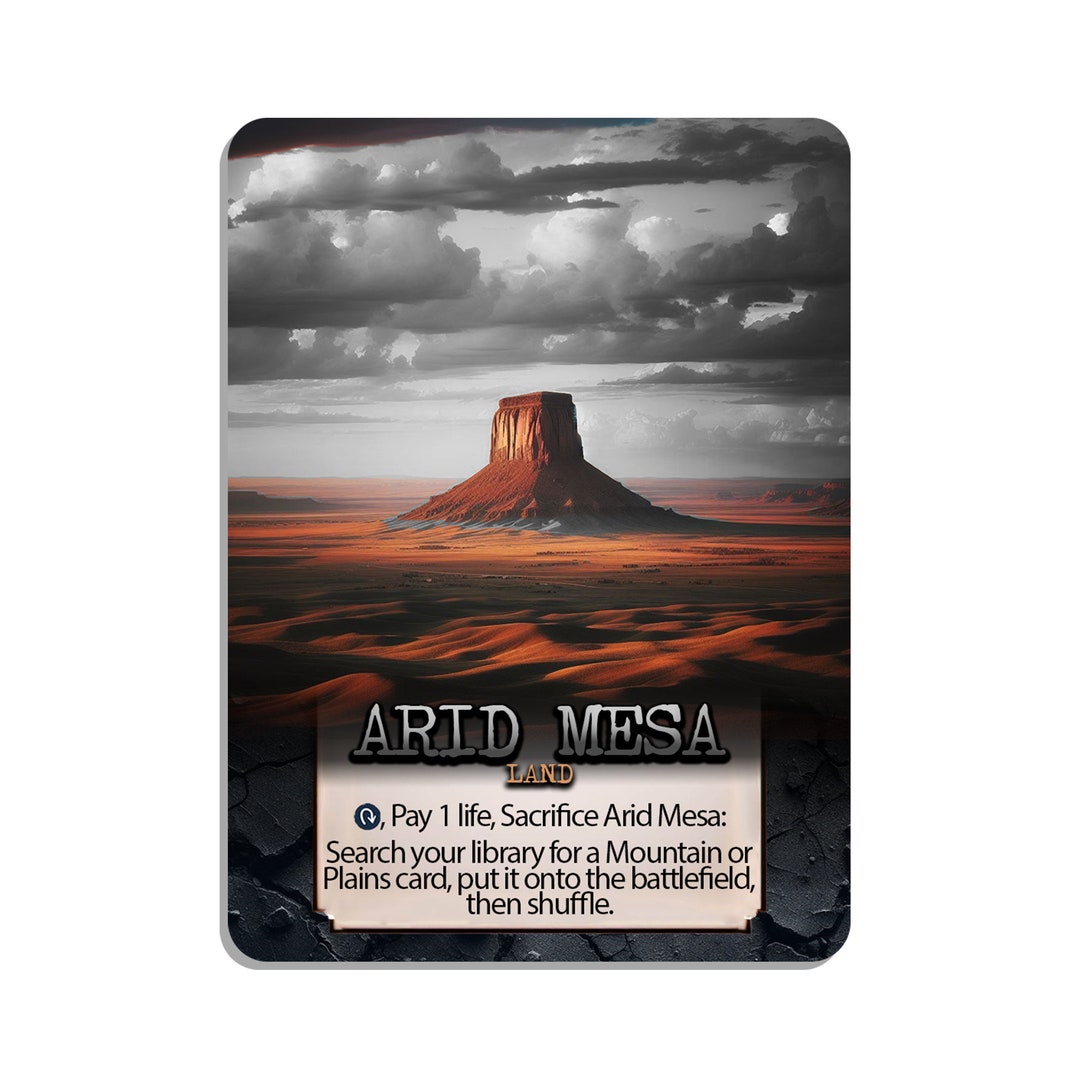 Arid Mesa Custom Proxy MTG - Etsy