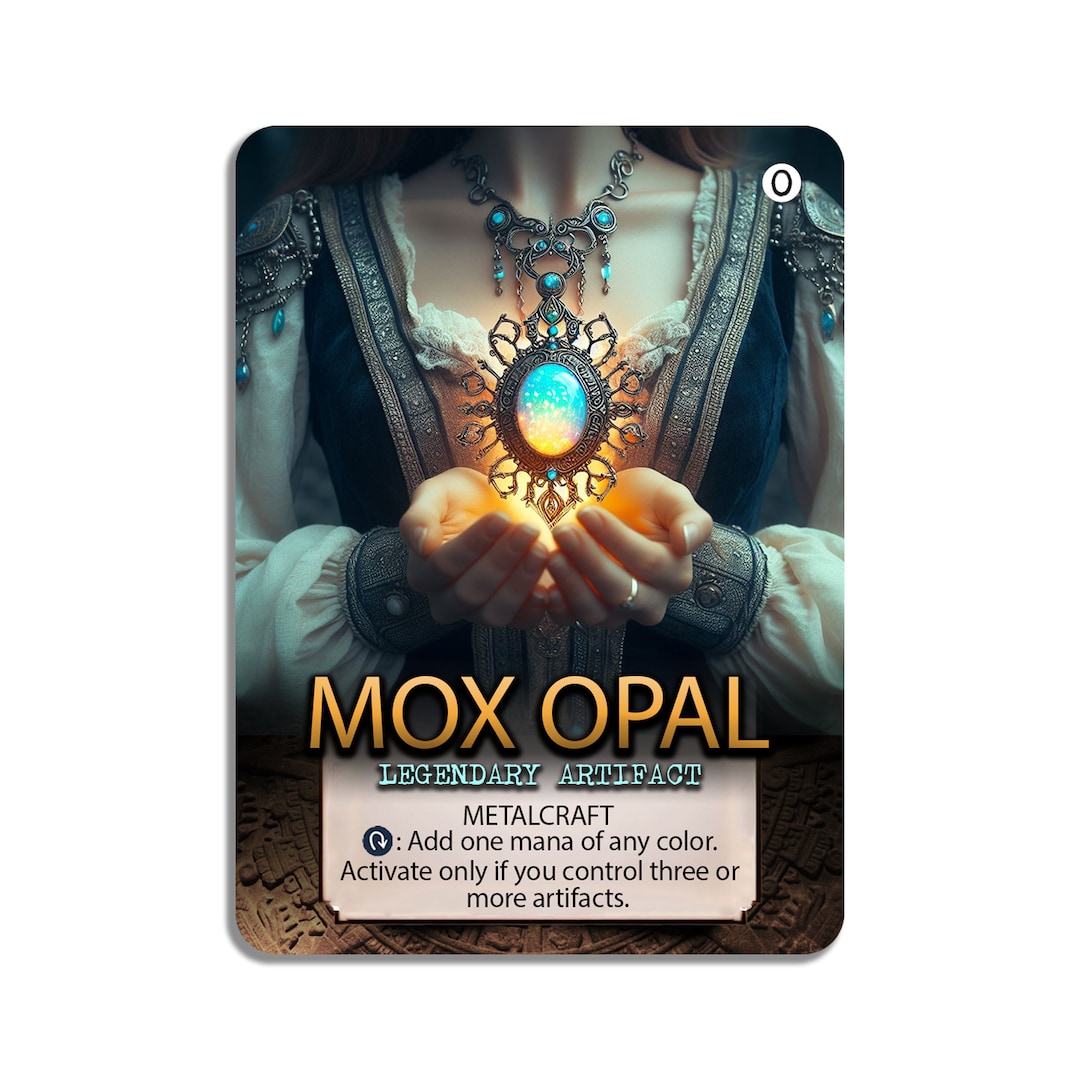 Mox Opal Custom Proxy MTG - Etsy